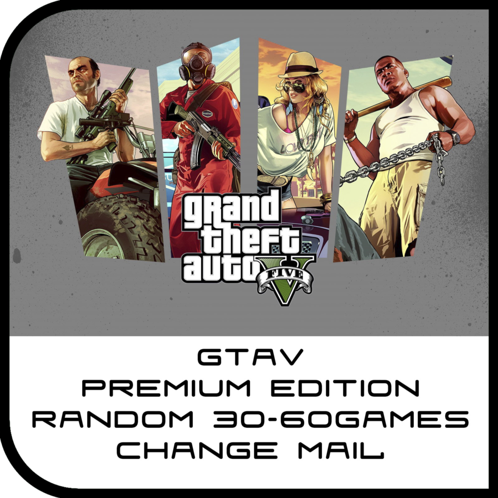 Купить аккаунт 🔥GTA V: Premium Edition🔥Смена Данных🔥EGS 30-60игр за ...